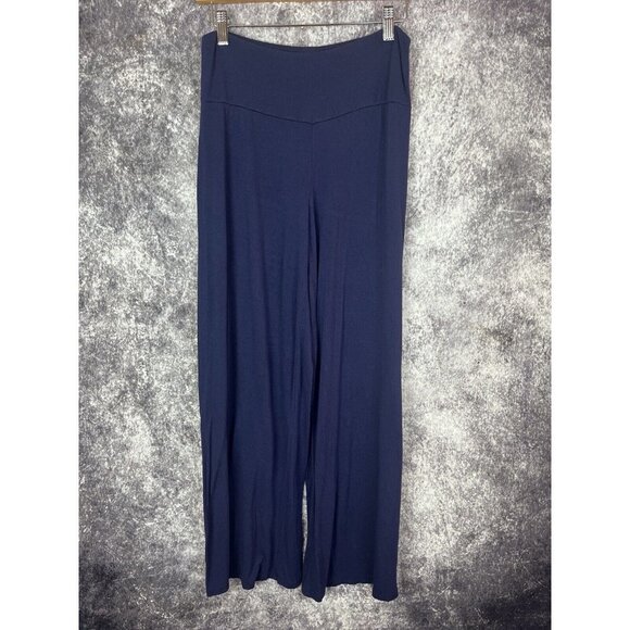 Cato | Pants & Jumpsuits | Cato Blue Boho Wide Leg Pull On Pants Wide ...